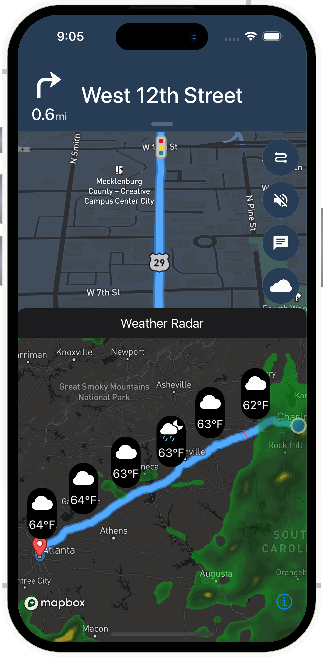 Navver - Navigate with Weather at Your Fingertips